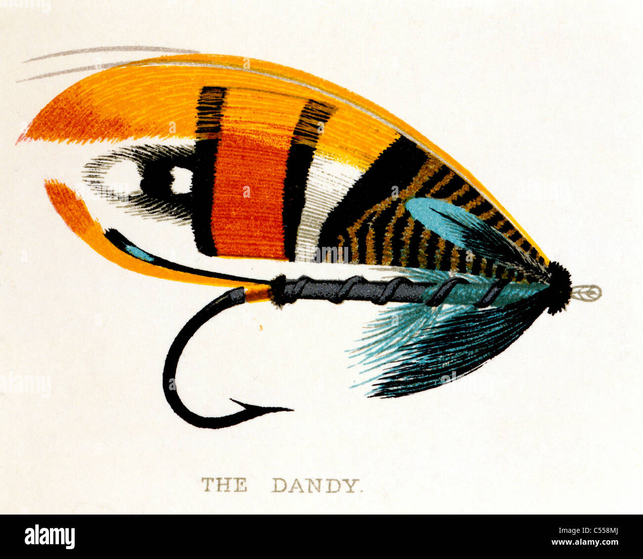 The dandy salmon fly hi-res stock photography and images - Alamy
