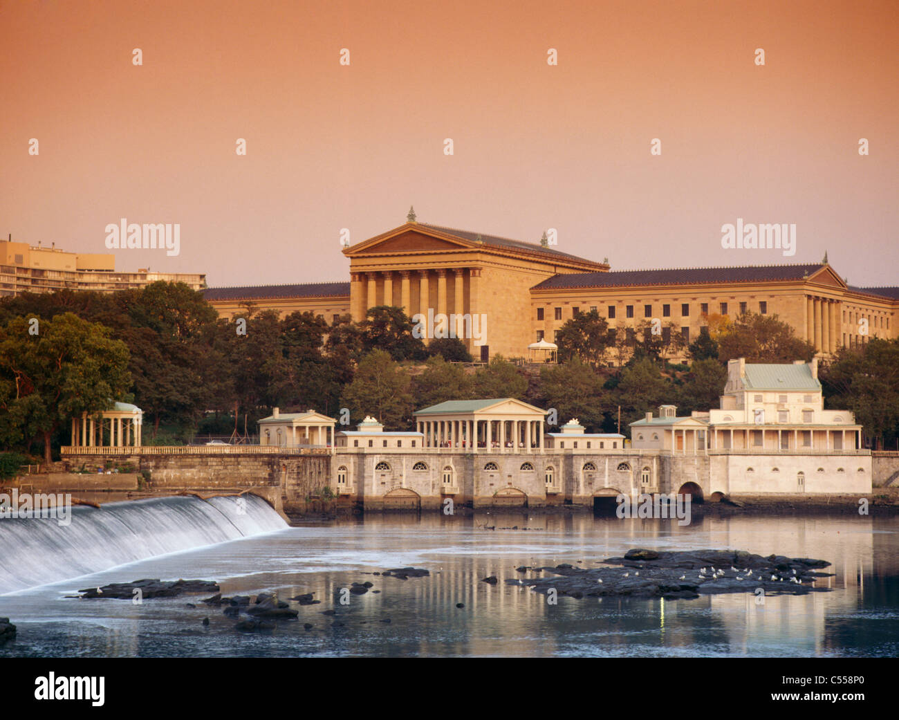 Philadelphia water works hi-res stock photography and images - Alamy