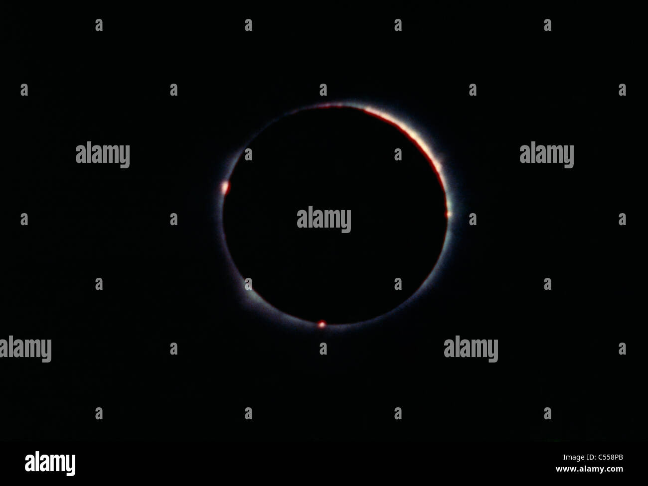 Total Solar Eclipse on November 21, 1960 Stock Photo - Alamy