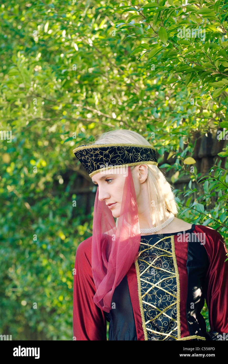 Medieval european princess hi-res stock photography and images - Alamy