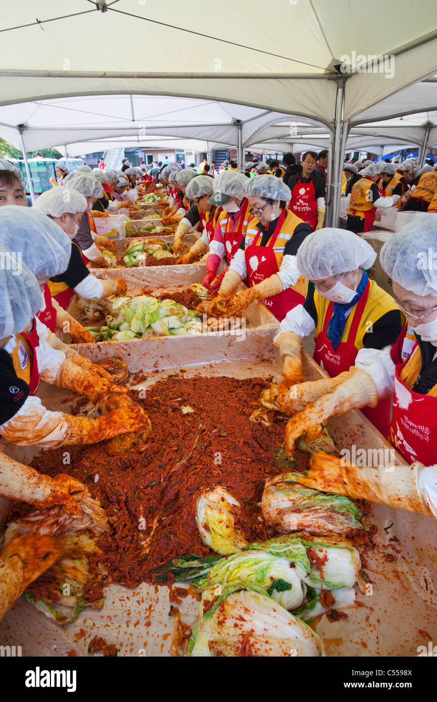 Kimchi Making