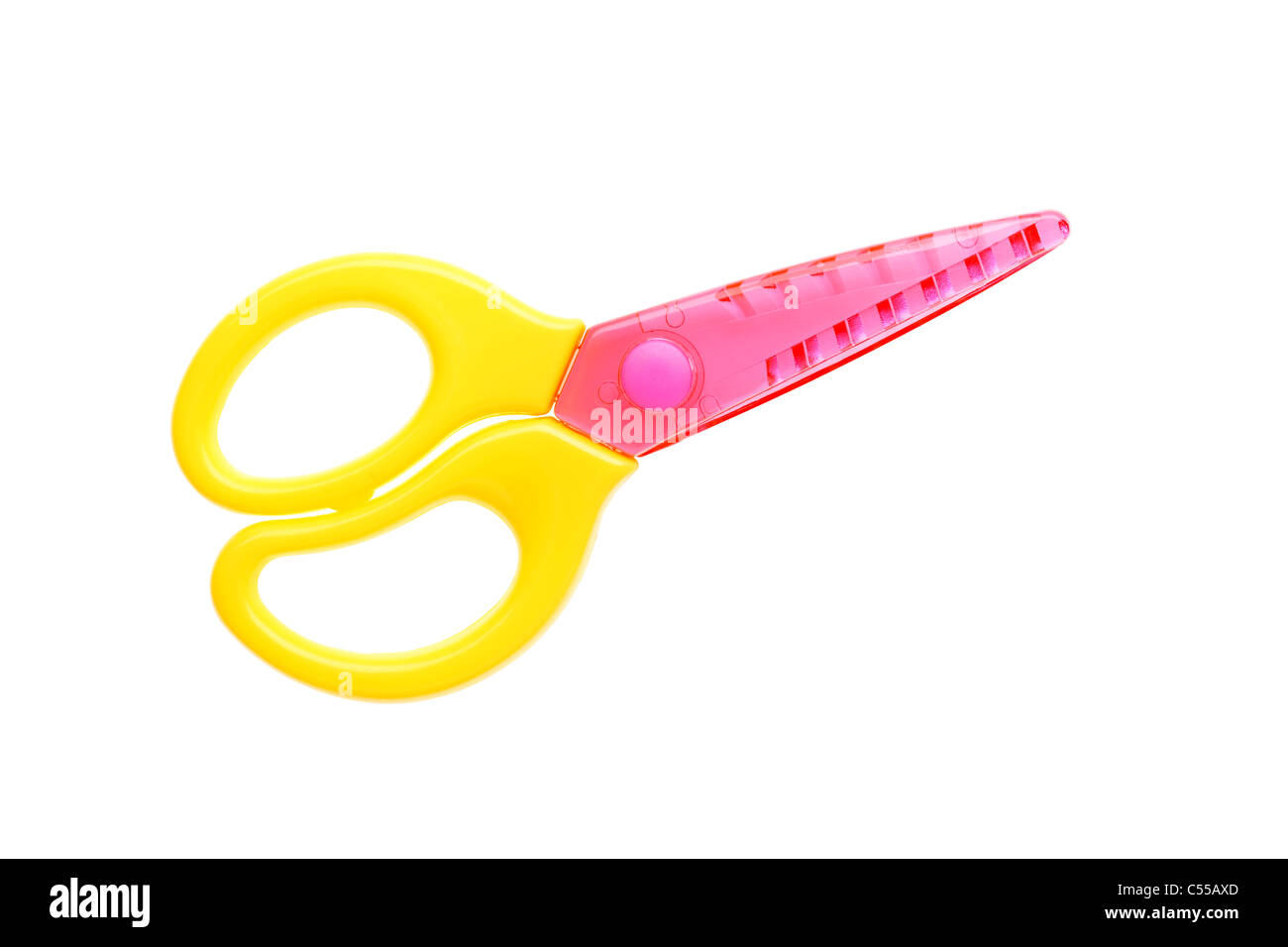 Colorful scissors isolated on white background Stock Photo - Alamy