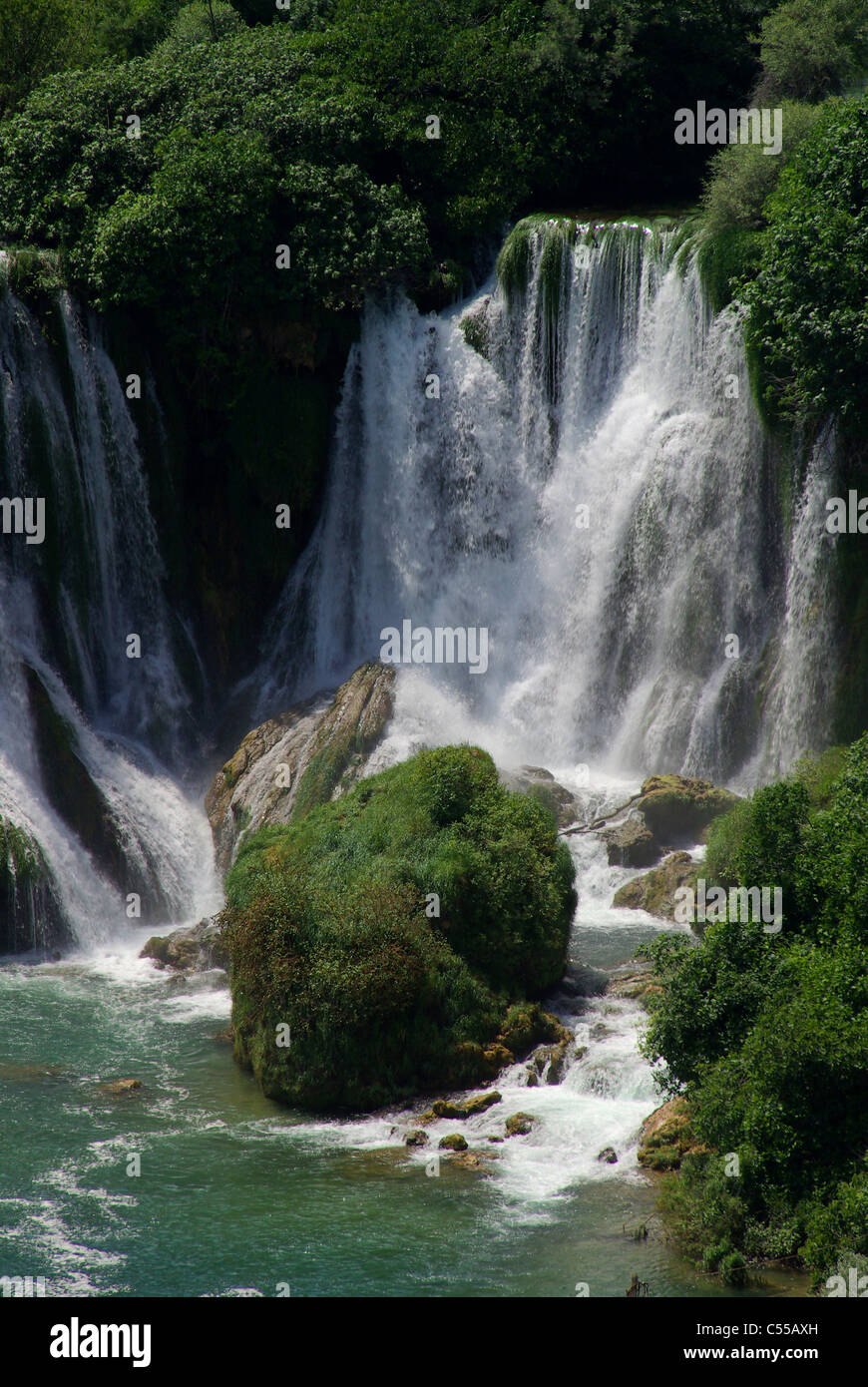 Kravica Wasserfälle - Kravica waterfall 09 Stock Photo - Alamy