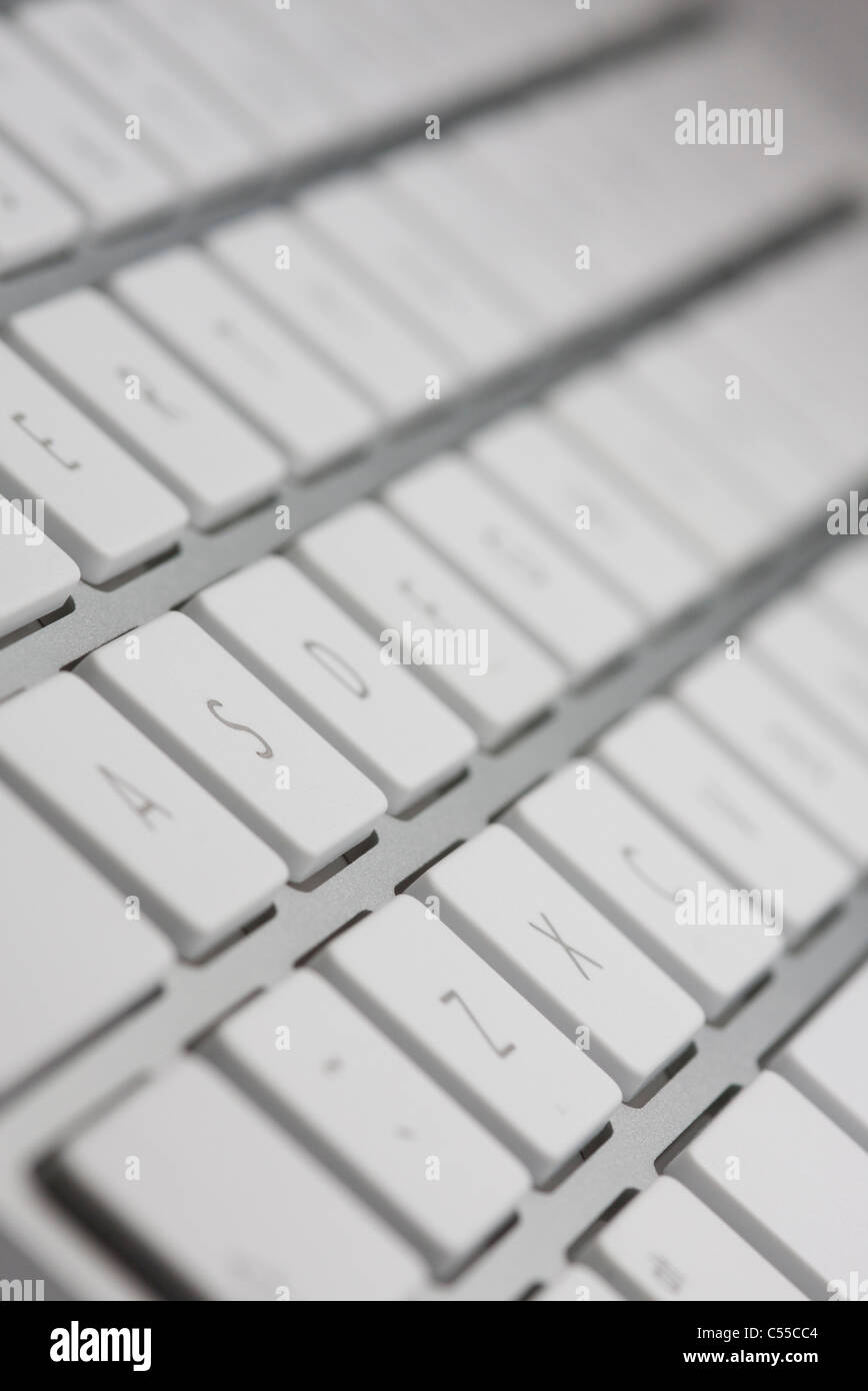 Apple Mac Keyboard Close-up Stock Photo - Alamy