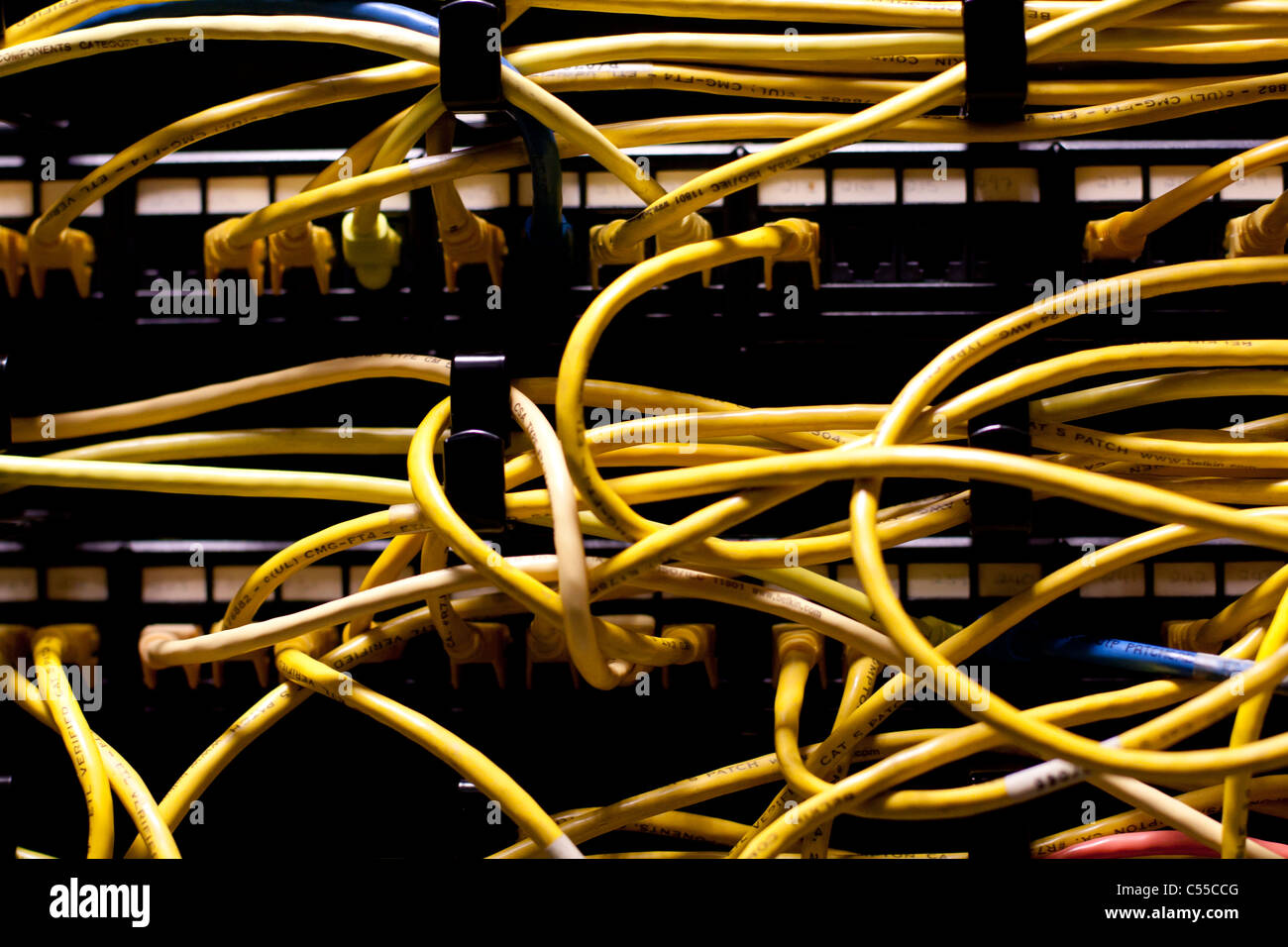 Patch cables hi-res stock photography and images - Alamy