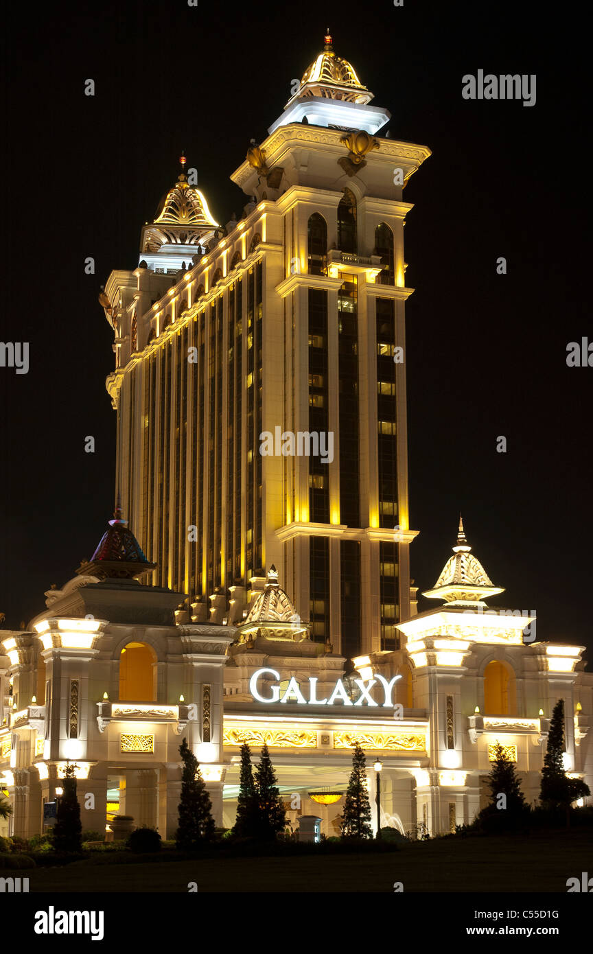 Galaxy Casino Hotel, Cotai Strip, Macau, China Stock Photo - Alamy
