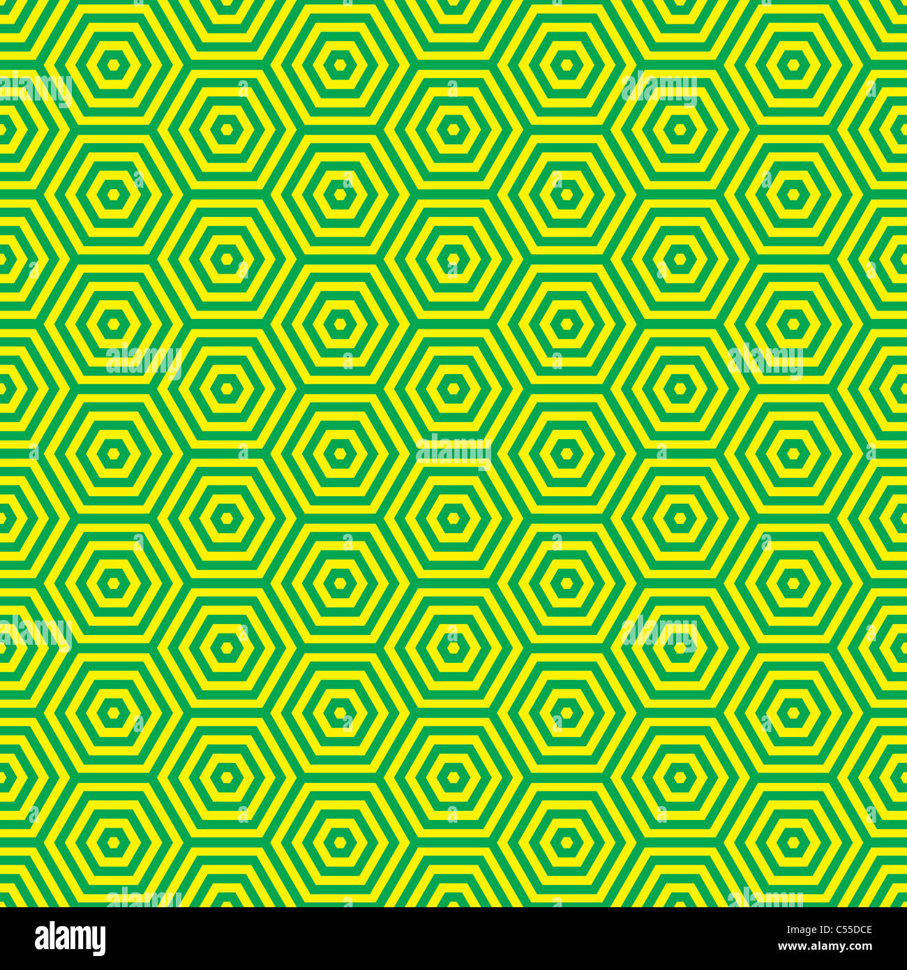 Green and yellow retro seventies inspired wallpaper pattern Stock Photo ...