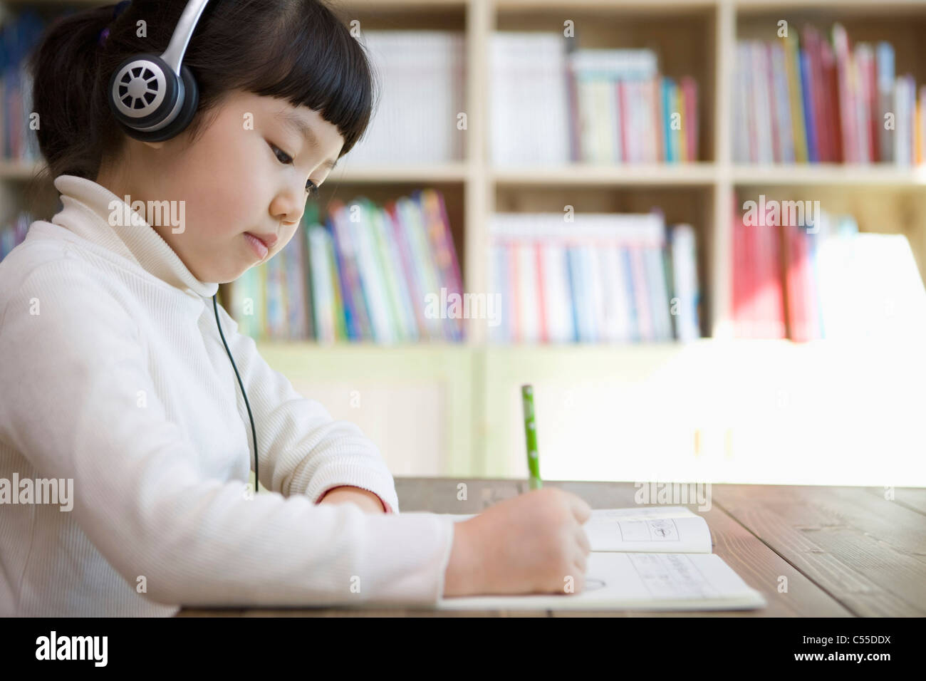 girl is studying Stock Photo - Alamy