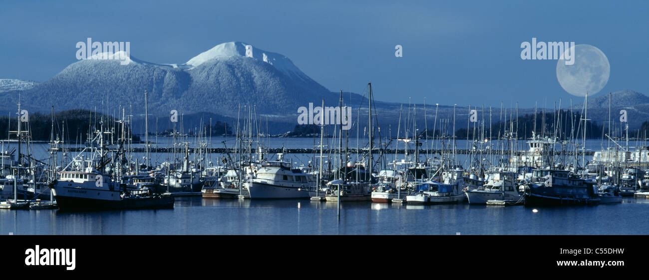 Alaska sitka boats harbor hi-res stock photography and images - Alamy