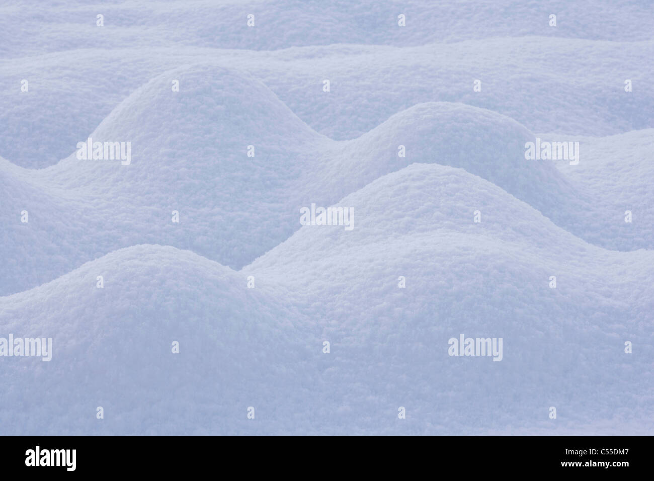 curved snow stack Stock Photo - Alamy