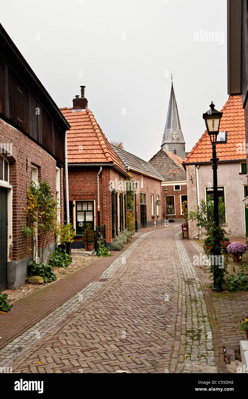 The Netherlands, Bredevoort, Centre of historical village Stock Photo ...