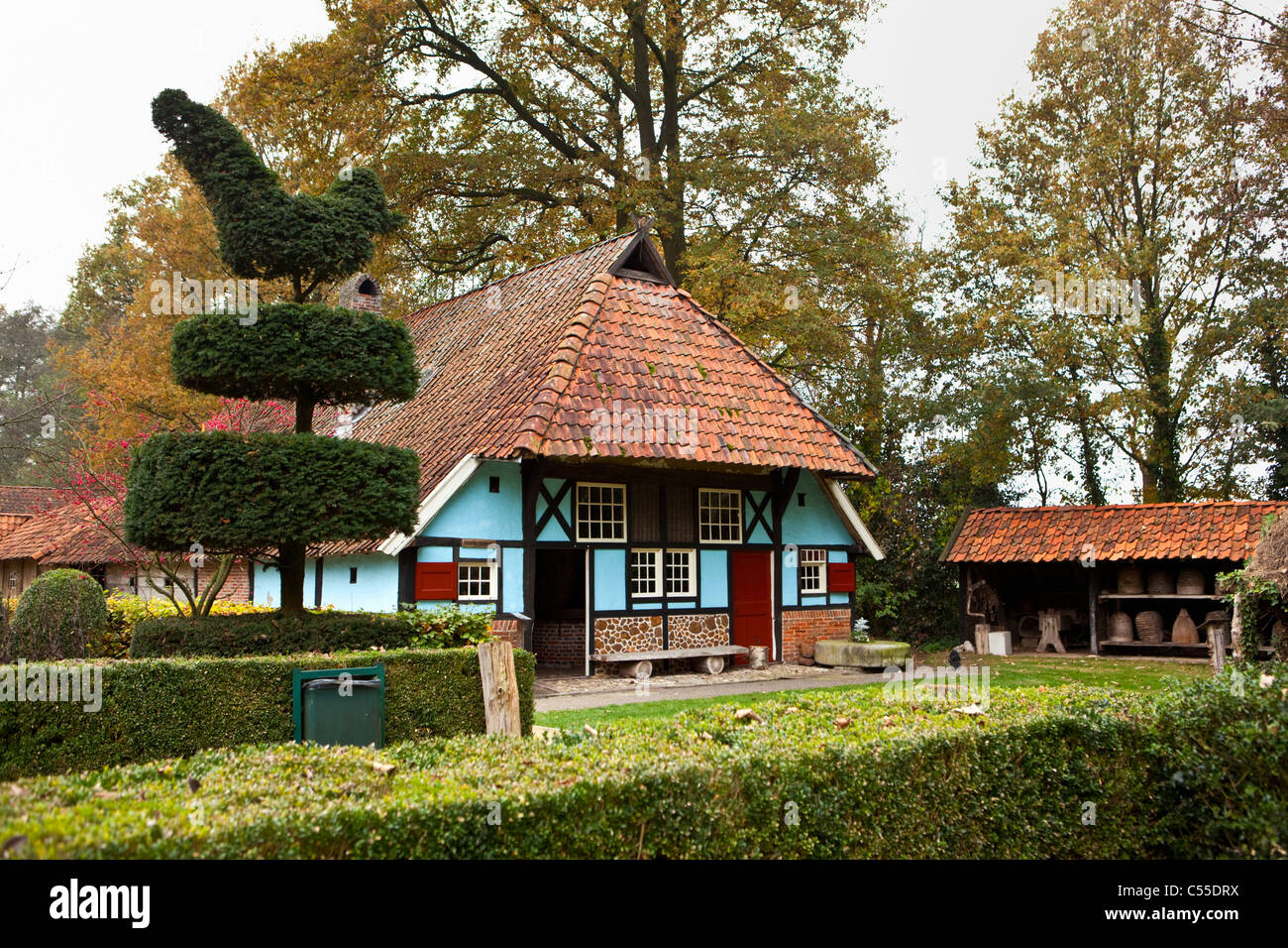 The Netherlands, Lievelde, Open air historical village, museum Erve ...