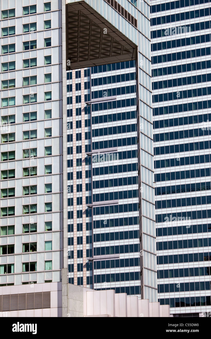 Abstract modern architecture of corporate office buildings Stock Photo ...