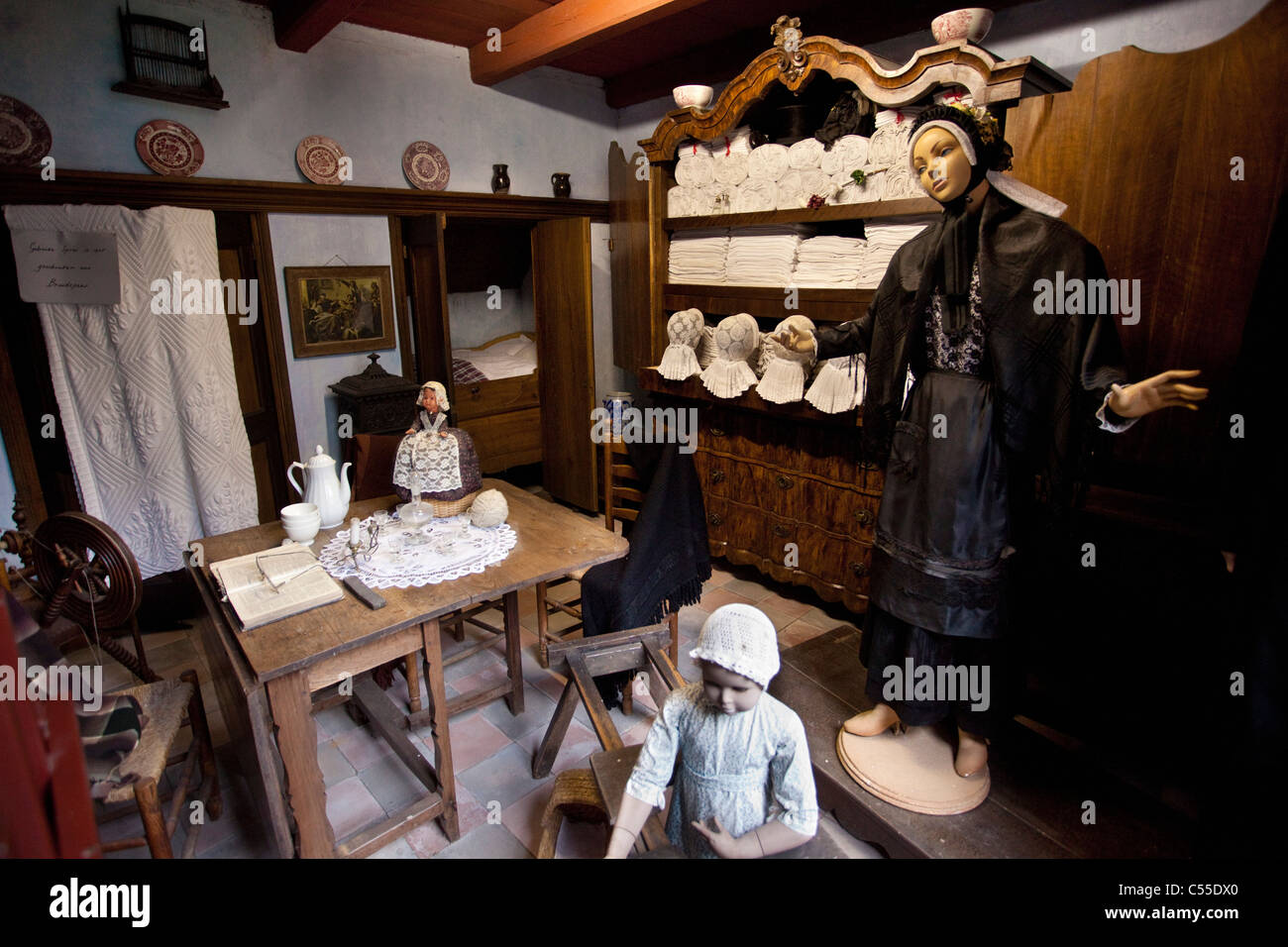 The Netherlands, Lievelde, Open air historical village, museum Erve ...
