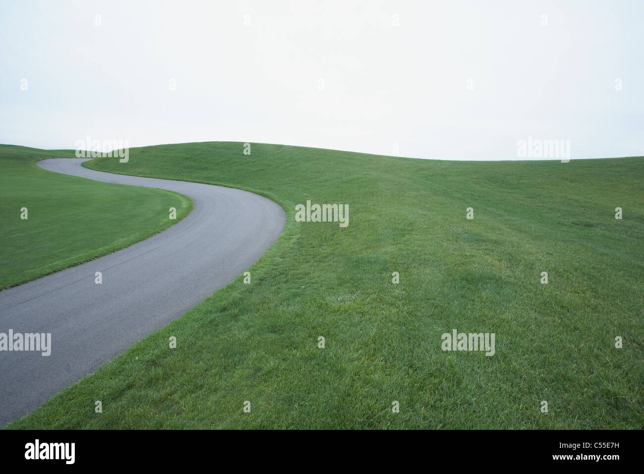 A road on the hill Stock Photo - Alamy