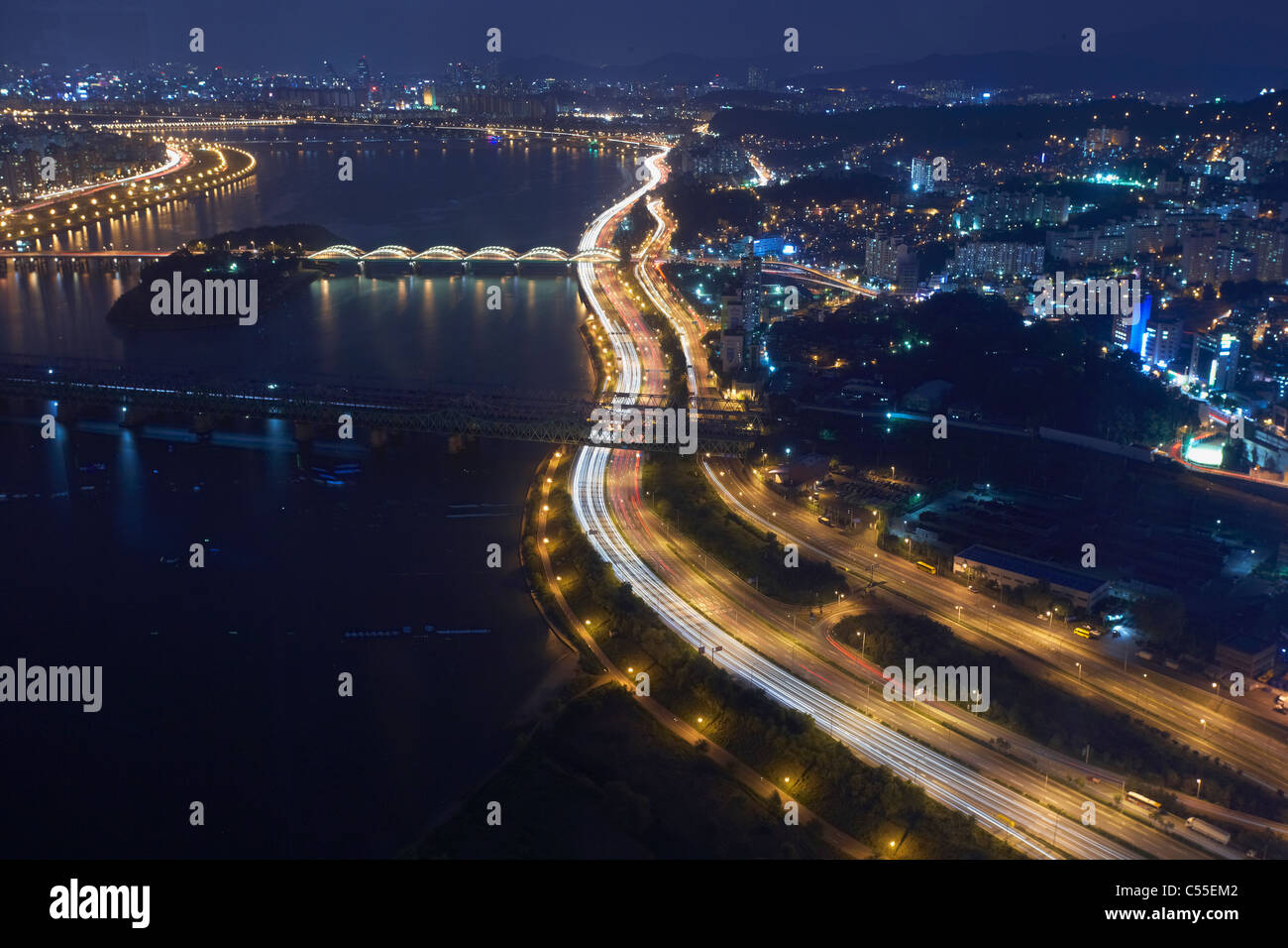 Han River, Night Stock Photo - Alamy