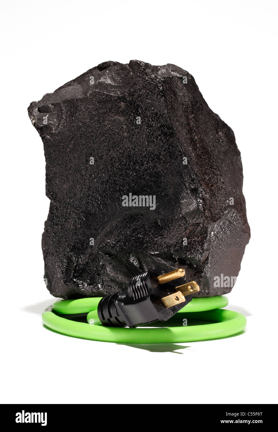 Green coal Cut Out Stock Images & Pictures - Alamy