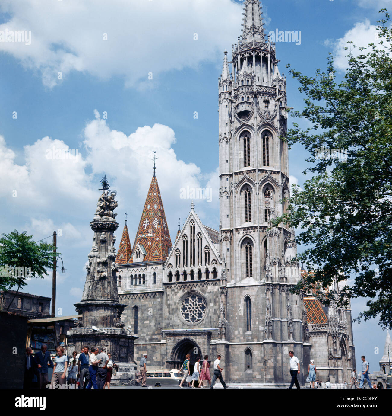 Hungary, Budapest, Matthias Church Stock Photo - Alamy