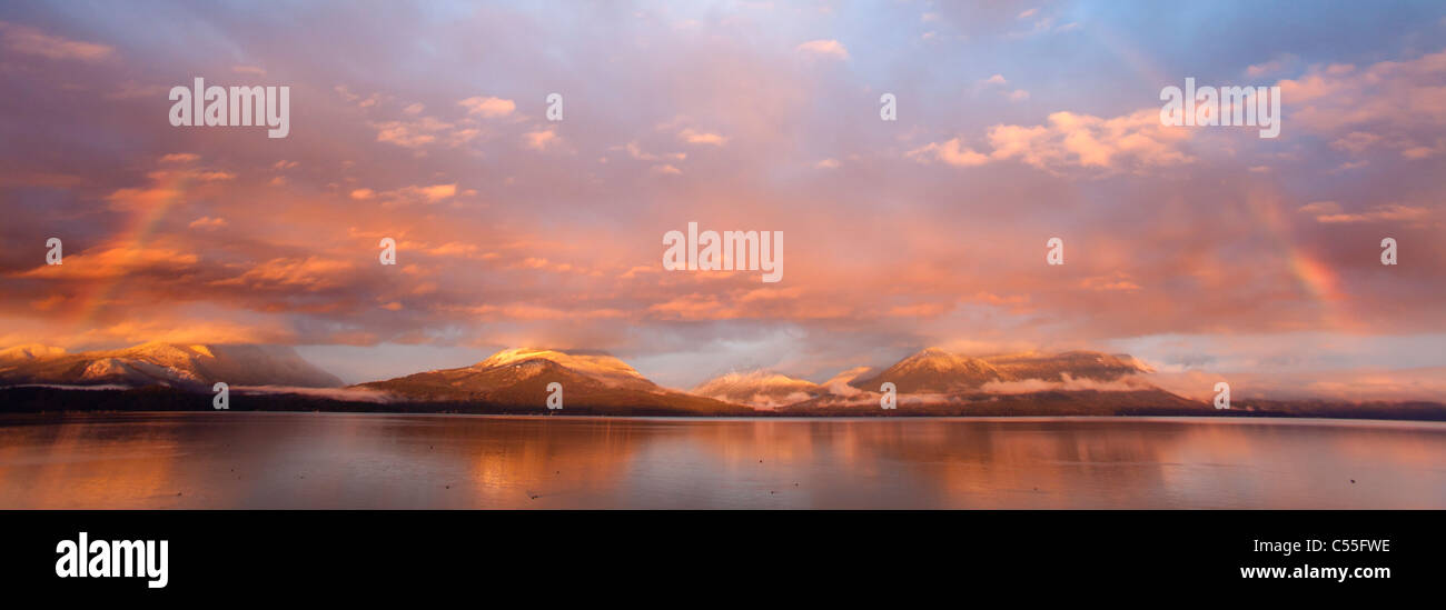 Sunrise over rainbow range hi-res stock photography and images - Alamy