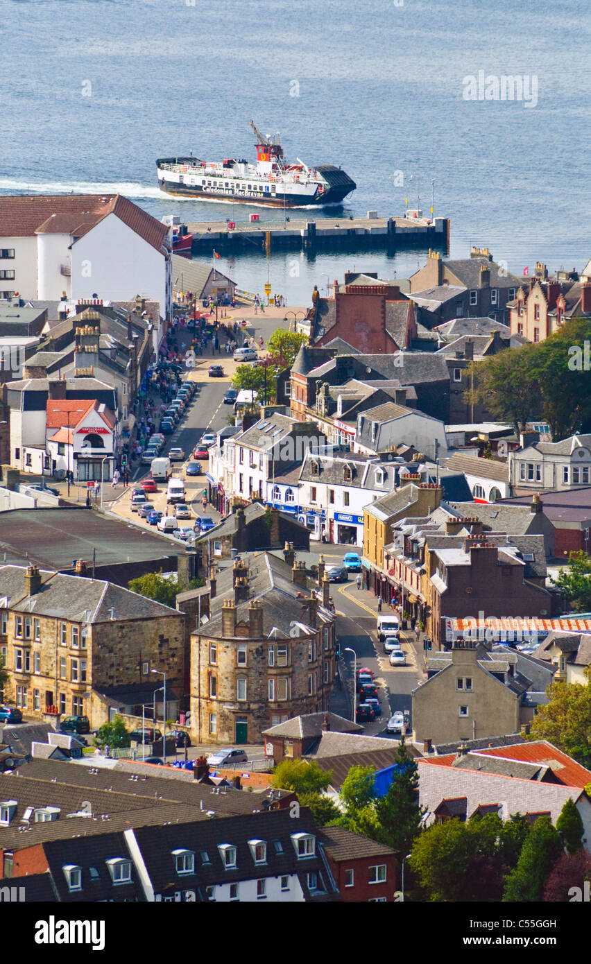 The Scottish seaside town of Largs Stock Photo - Alamy