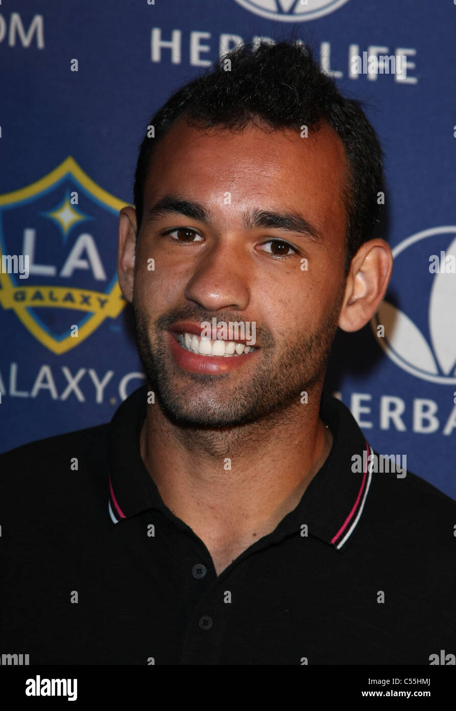JUNINHO LA GALAXY LAUNCH NEW 3RD KIT DOWNTOWN LOS ANGELES CALIFORNIA ...