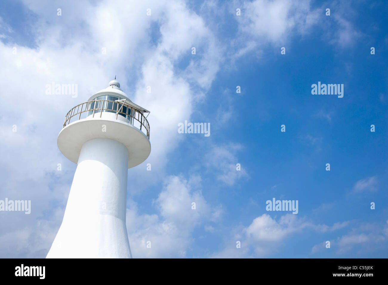 lighthouse and blue sky Stock Photo - Alamy