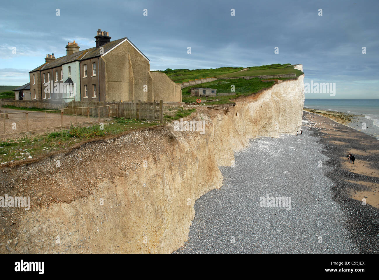 Beach, Birling Gap, Sussex, England Stock Photo - Alamy