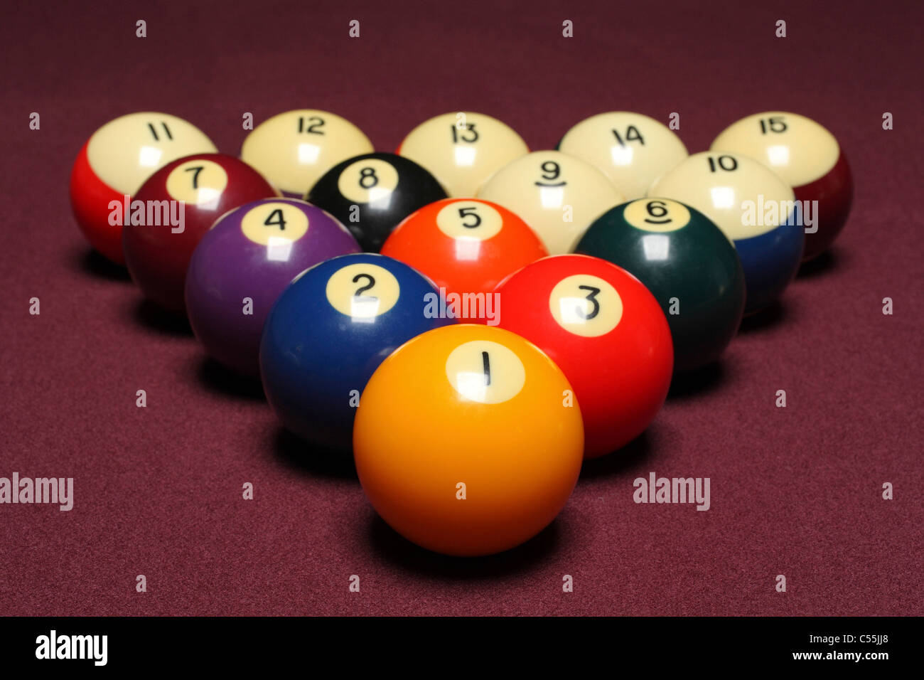 Snooker triangle hi-res stock photography and images - Alamy