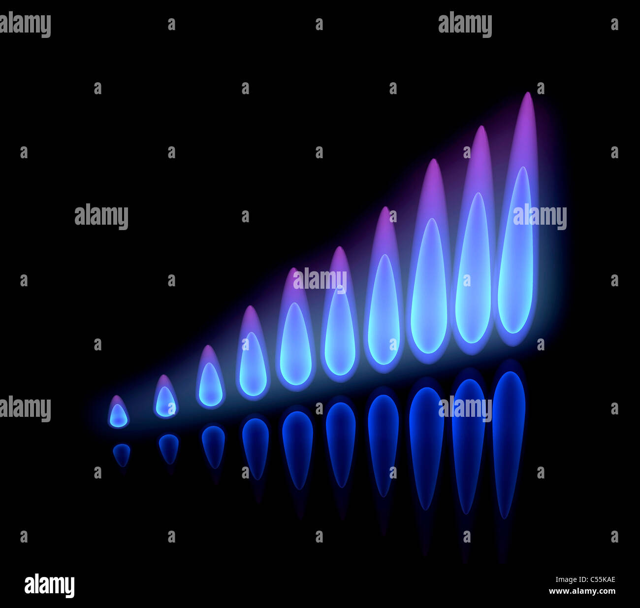 Gas prices rising graph hi-res stock photography and images - Alamy