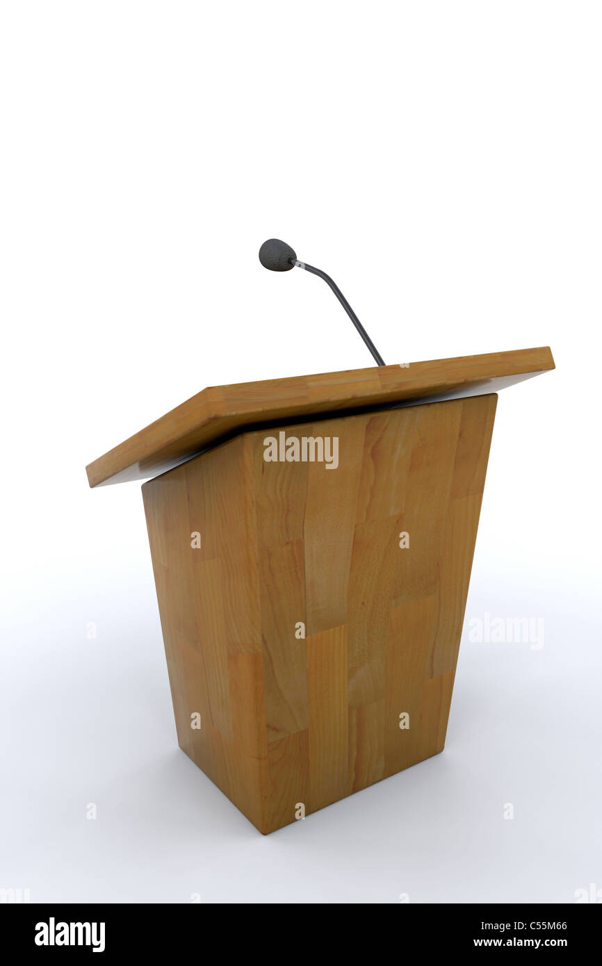 Lecturn microphone hi-res stock photography and images - Alamy
