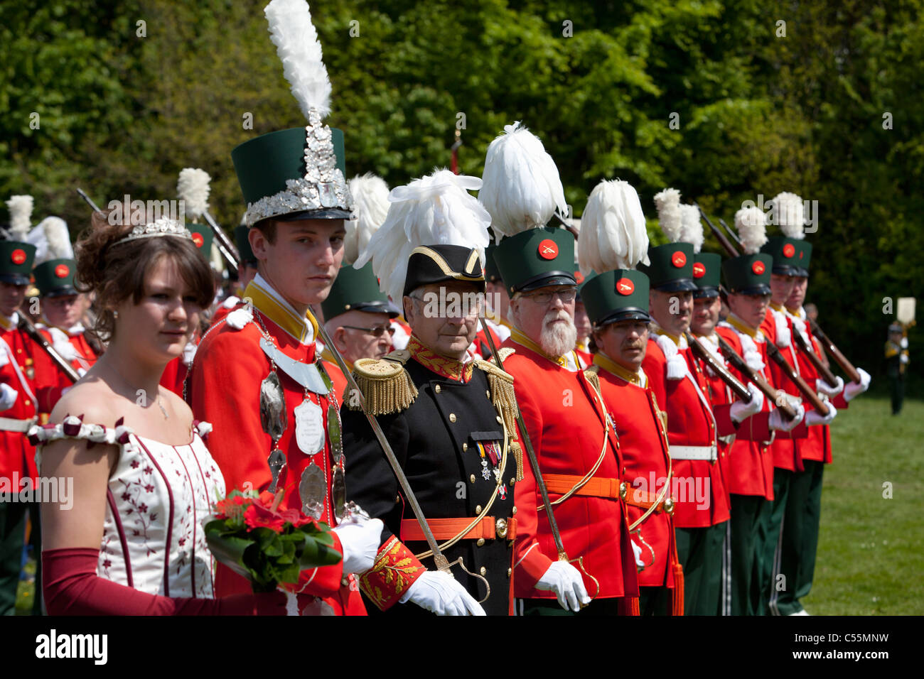 The Netherlands, Schaesberg, Federation meeting of rifle clubs Stock ...