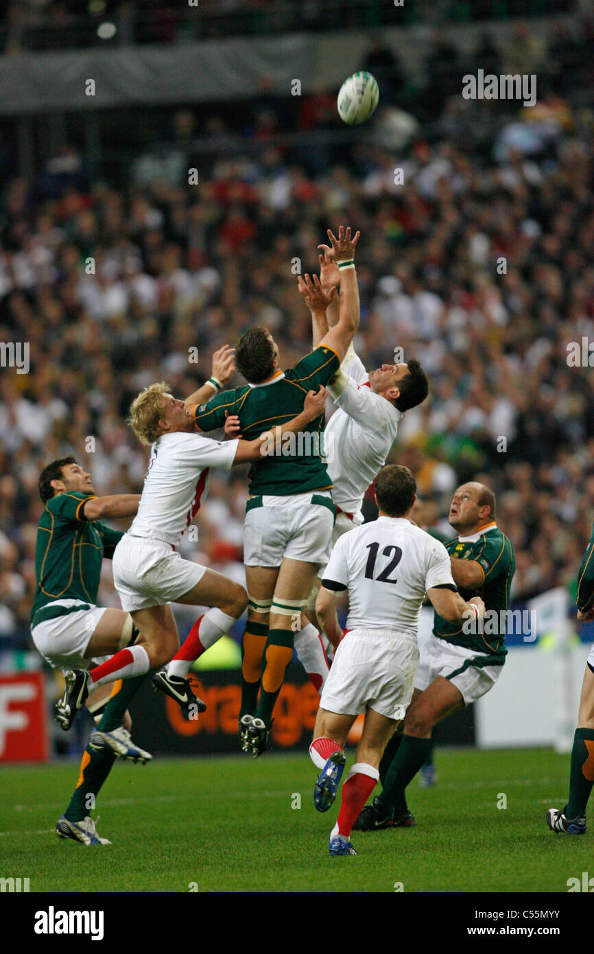 Bakies BOTHA Rugby World Cup 2007 FINAL ENGLAND v SOUTH AFRICA Stade de ...