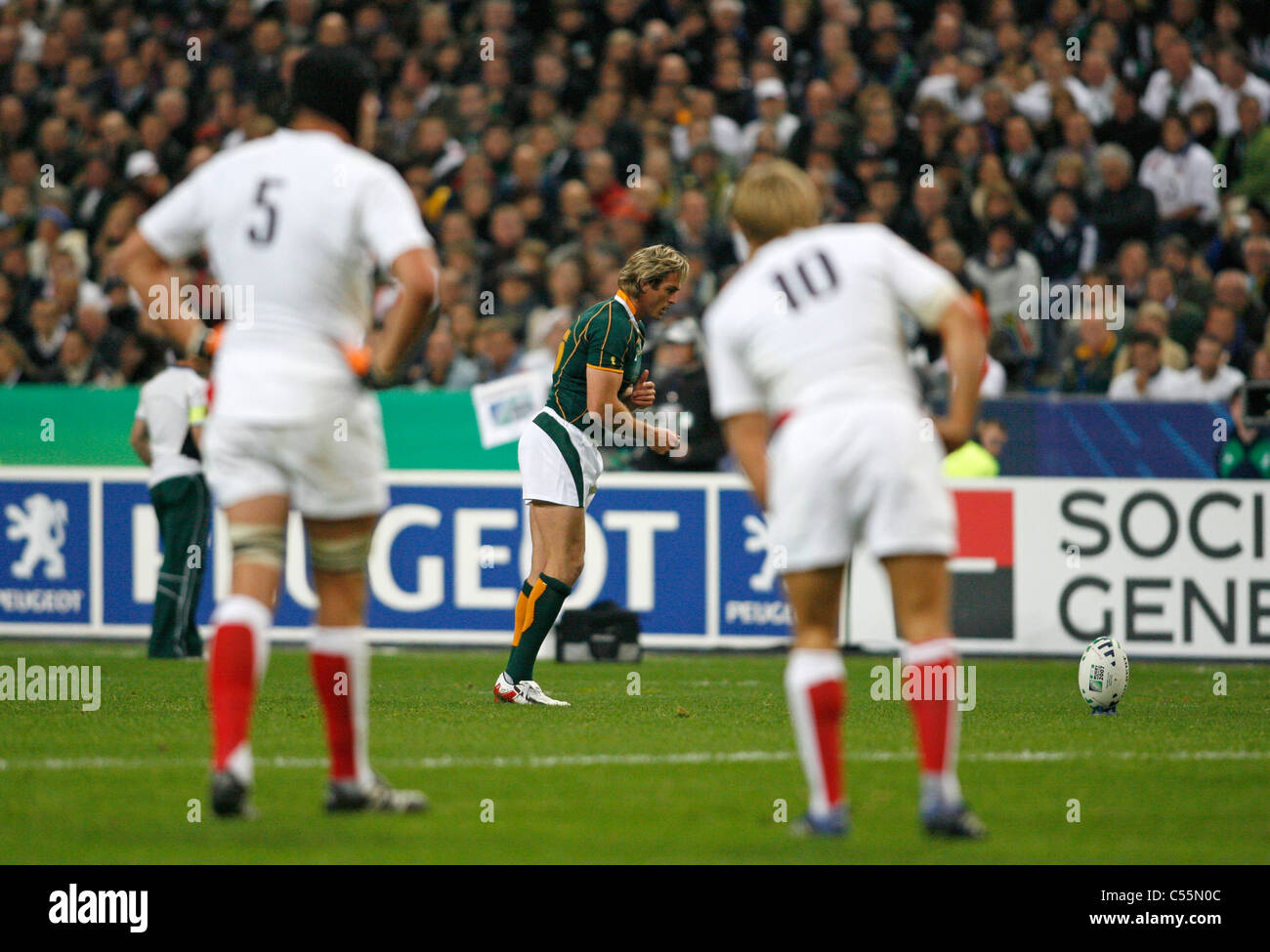 Percy MONTGOMERY Rugby World Cup 2007 FINAL ENGLAND v SOUTH AFRICA ...
