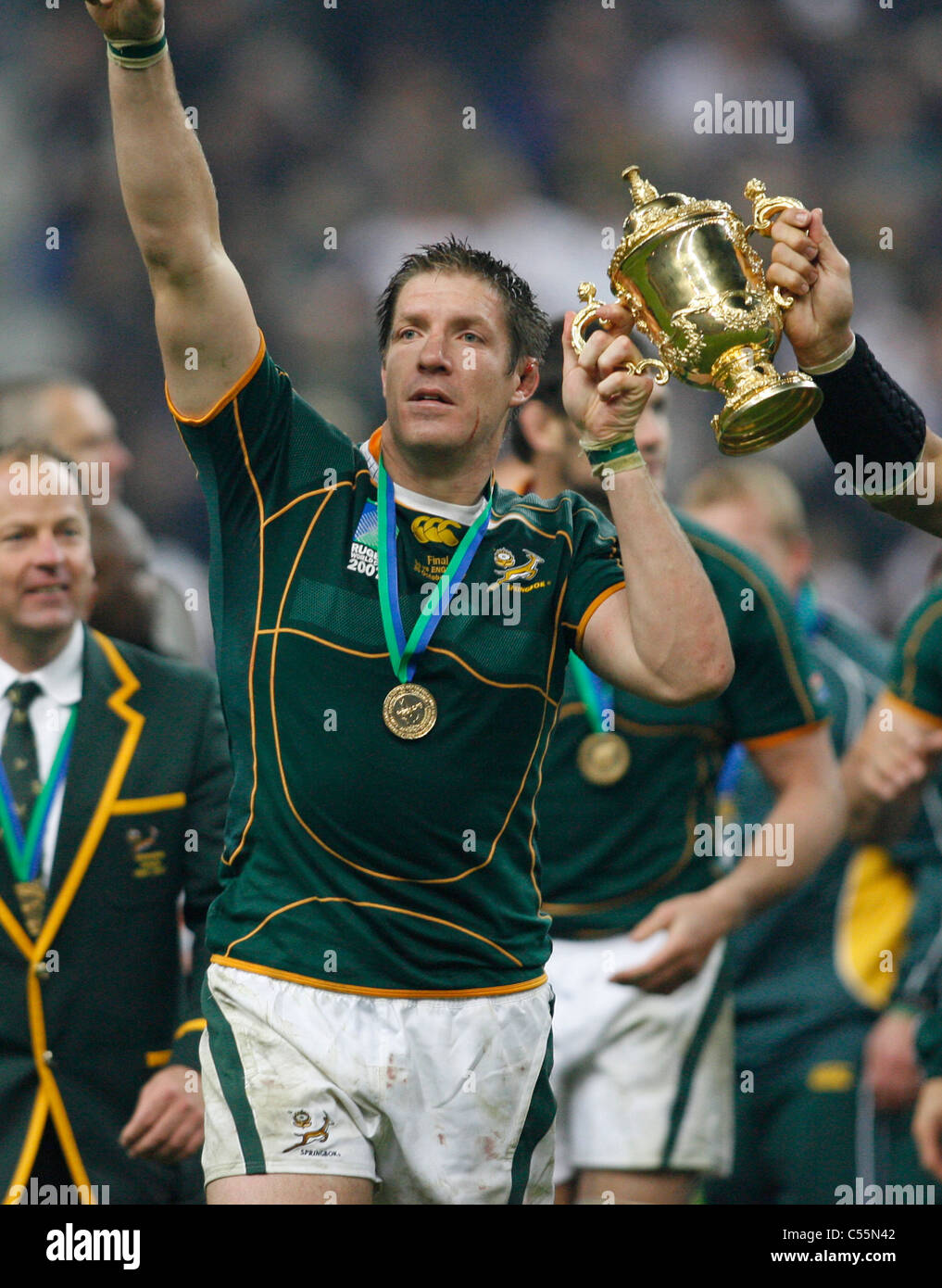 John SMIT Rugby World Cup 2007 FINAL ENGLAND v SOUTH AFRICA Stade de ...