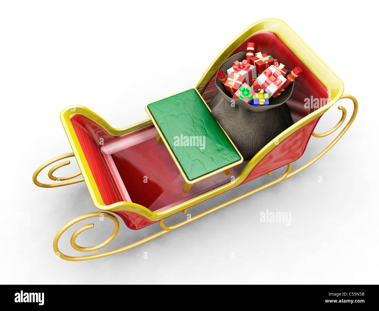 Santas sleigh hi-res stock photography and images - Alamy
