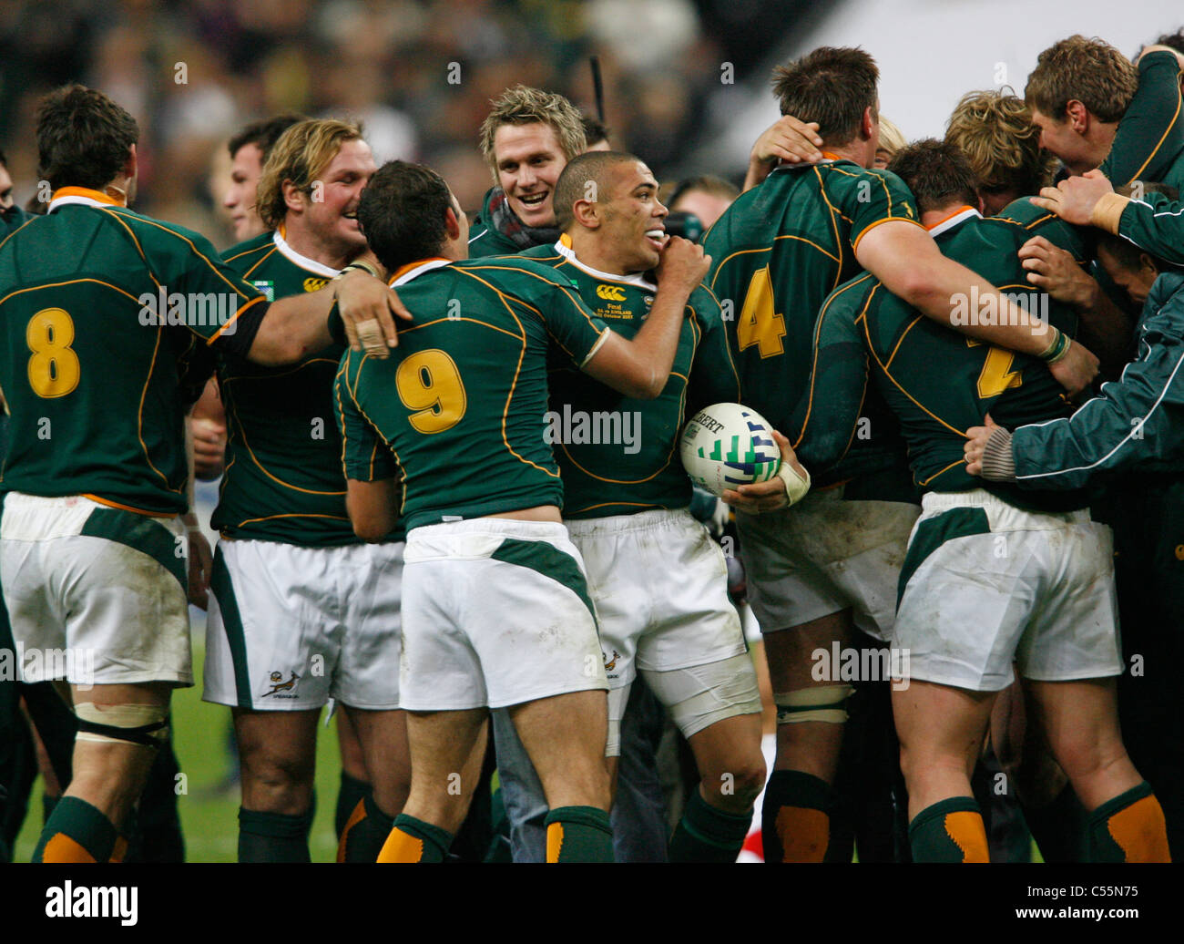 Bryan HABANA Rugby World Cup 2007 FINAL ENGLAND v SOUTH AFRICA Stade de ...