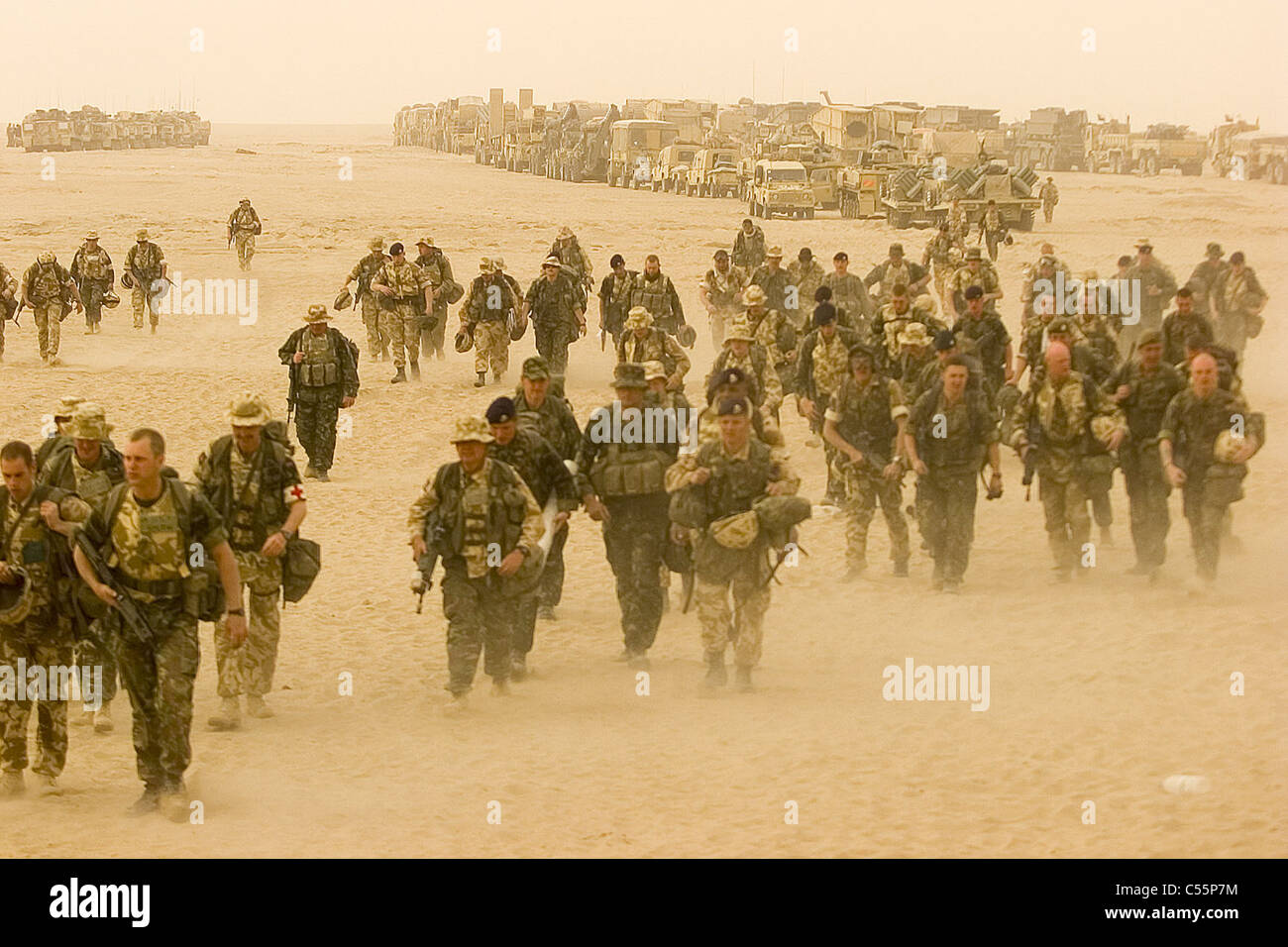 The British Army in Iraq Stock Photo - Alamy