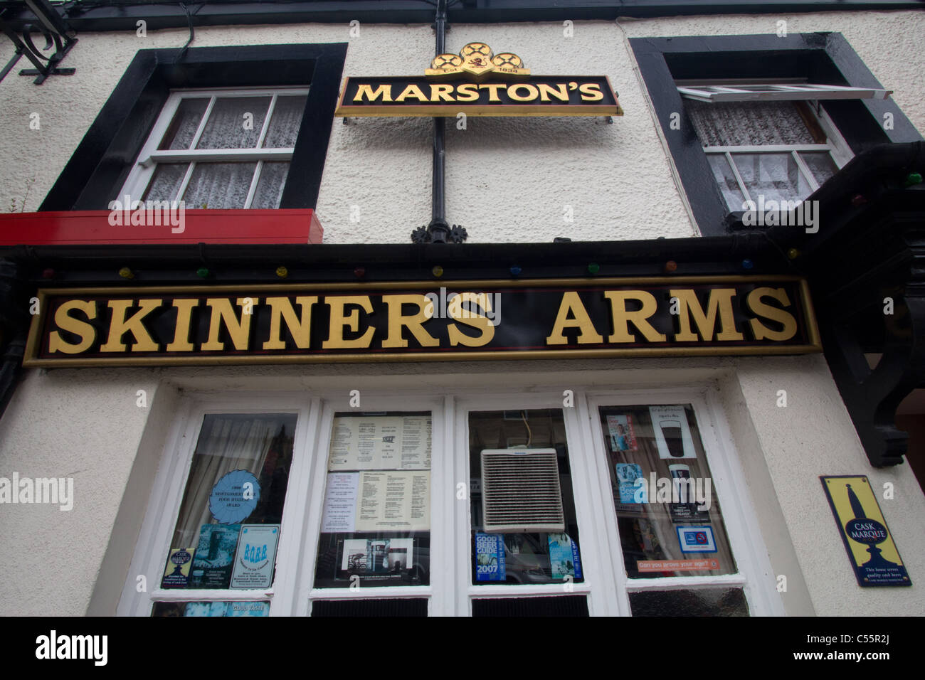 Sign facade marstons marstons hi-res stock photography and images - Alamy