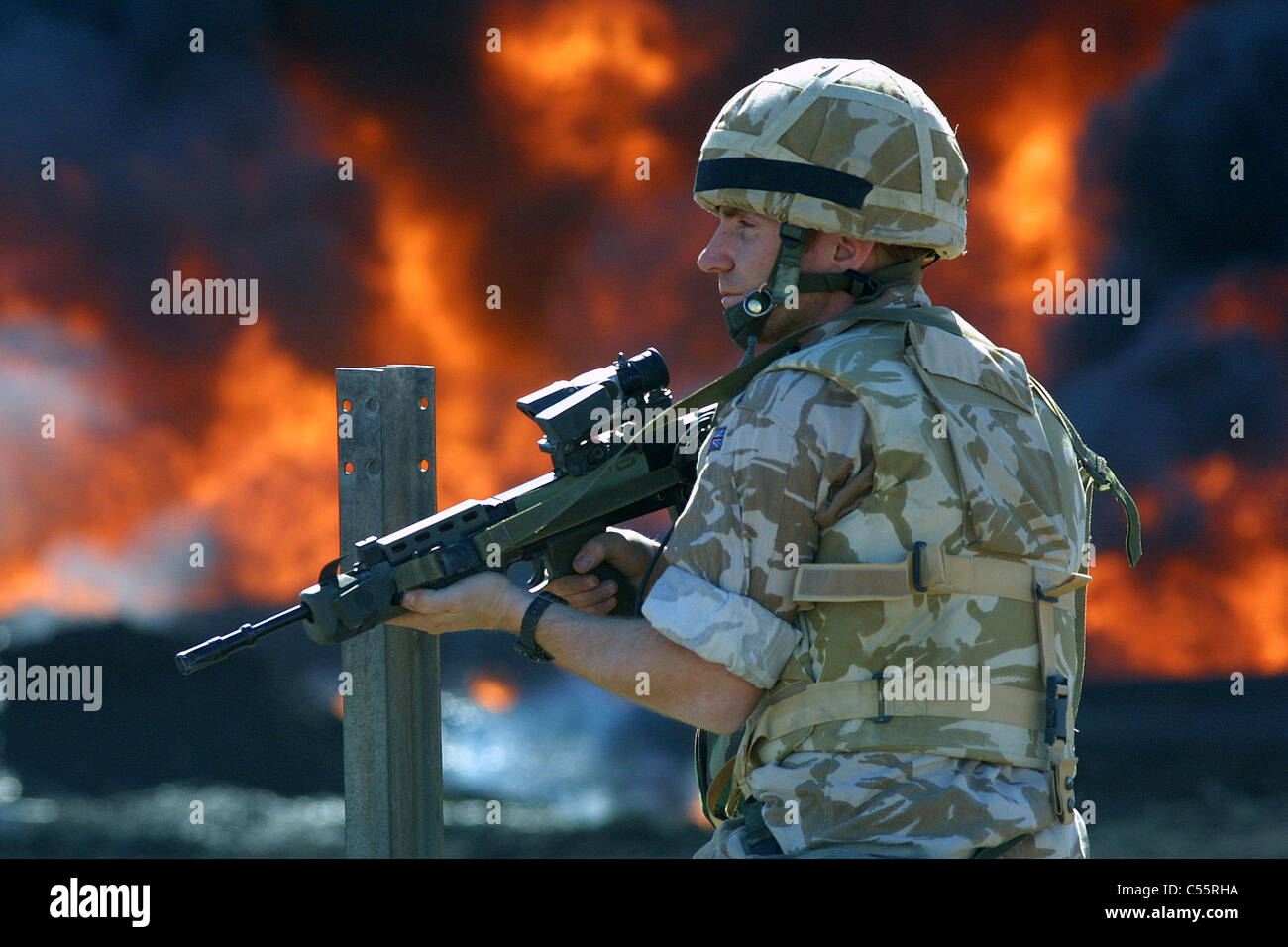 Royal fusiliers iraq hi-res stock photography and images - Alamy