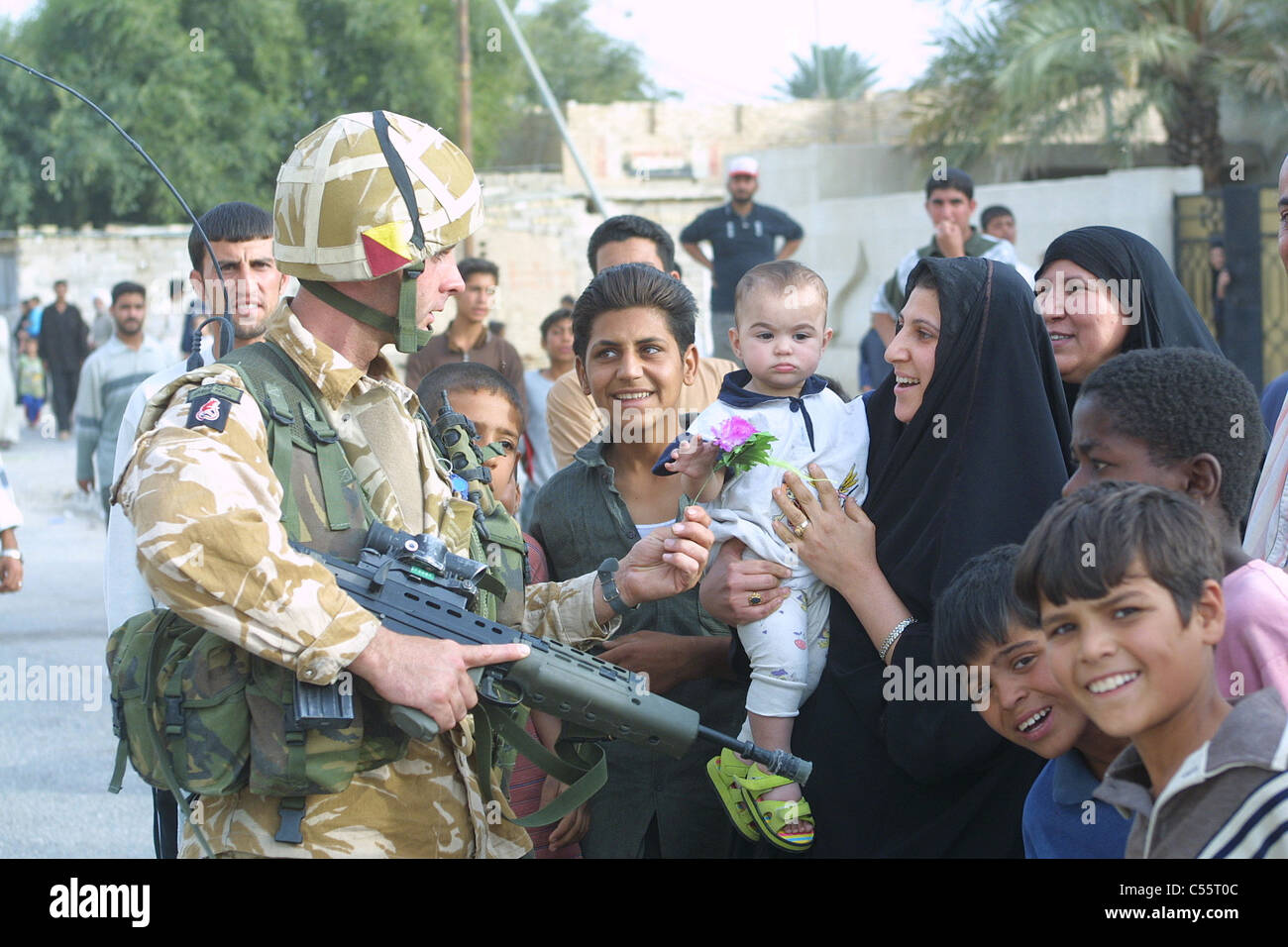 Meeting the locals hi-res stock photography and images - Alamy