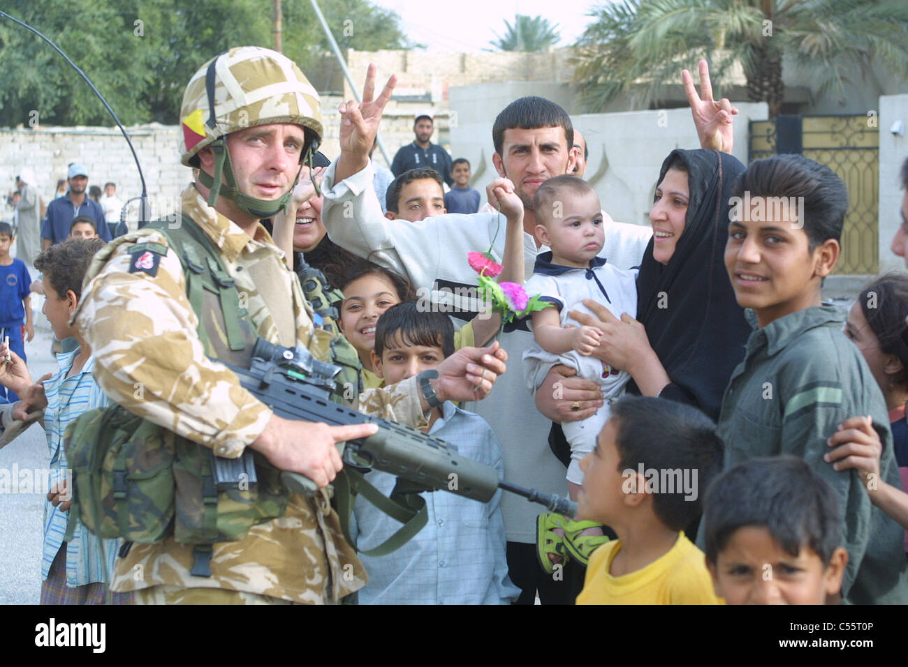 Meeting the locals hi-res stock photography and images - Alamy