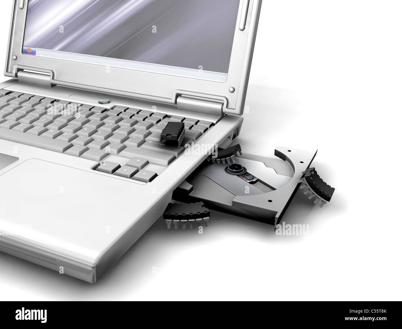 3D render of computer bugs Stock Photo - Alamy