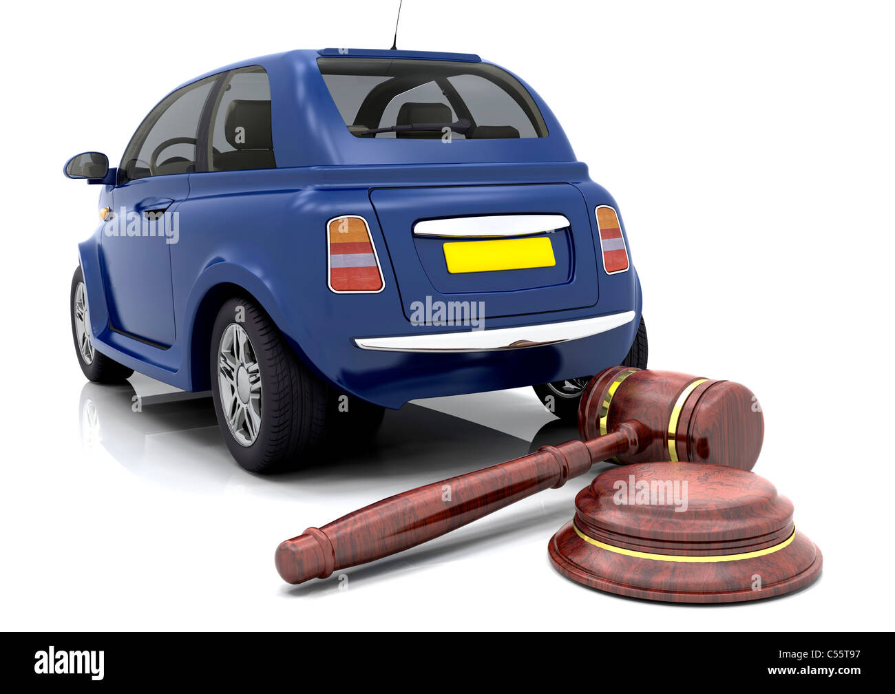 With front of a car as a Cut Out Stock Images & Pictures - Alamy