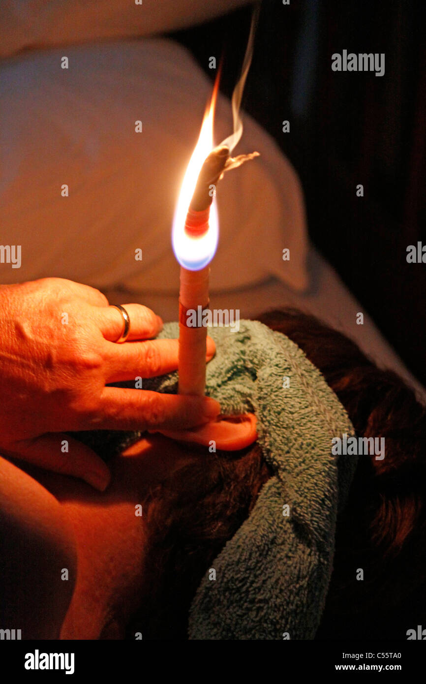 Ear Candling High Resolution Stock Photography and Images - Alamy