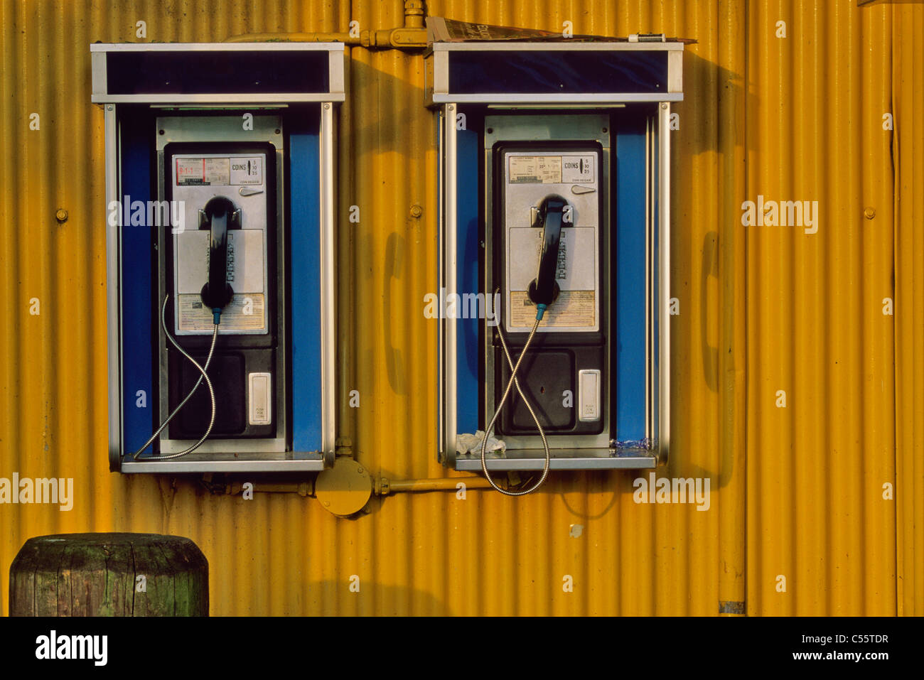 Coin operated phones hi-res stock photography and images - Alamy