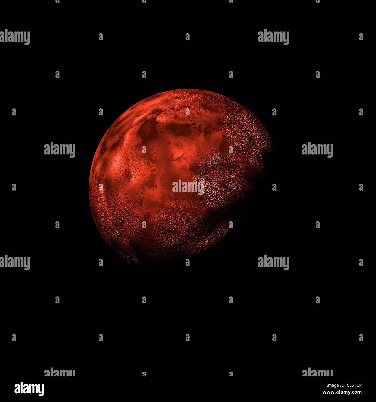 Fictional planet background Stock Photo - Alamy