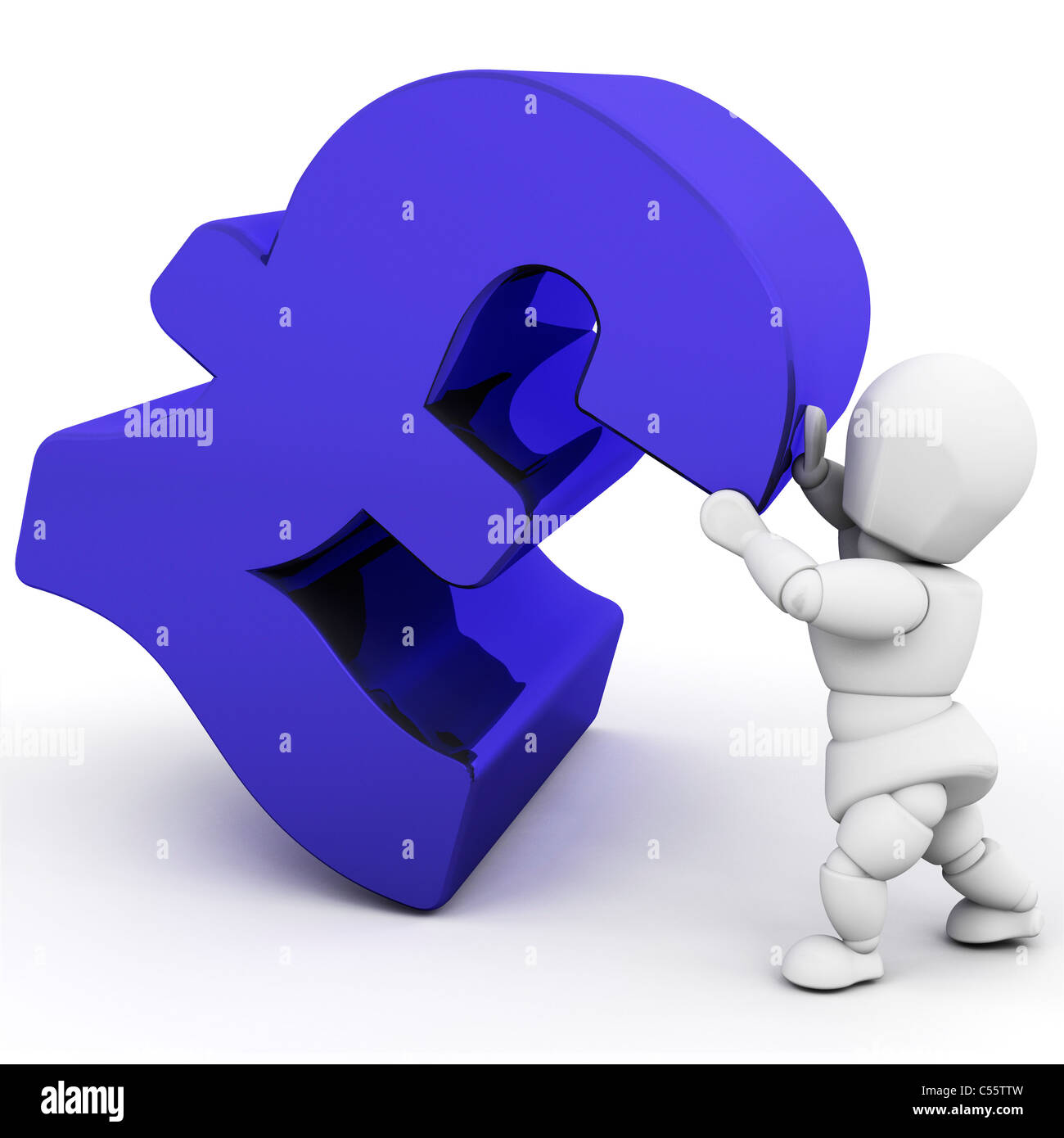 Conceptual image depicting financial pressure Stock Photo - Alamy