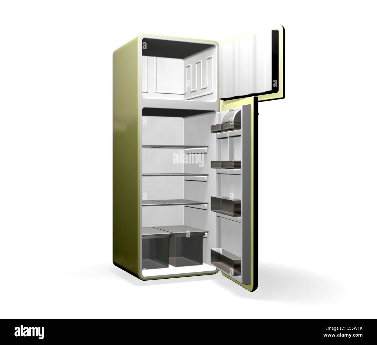 A modern kitchen Cut Out Stock Images & Pictures - Alamy