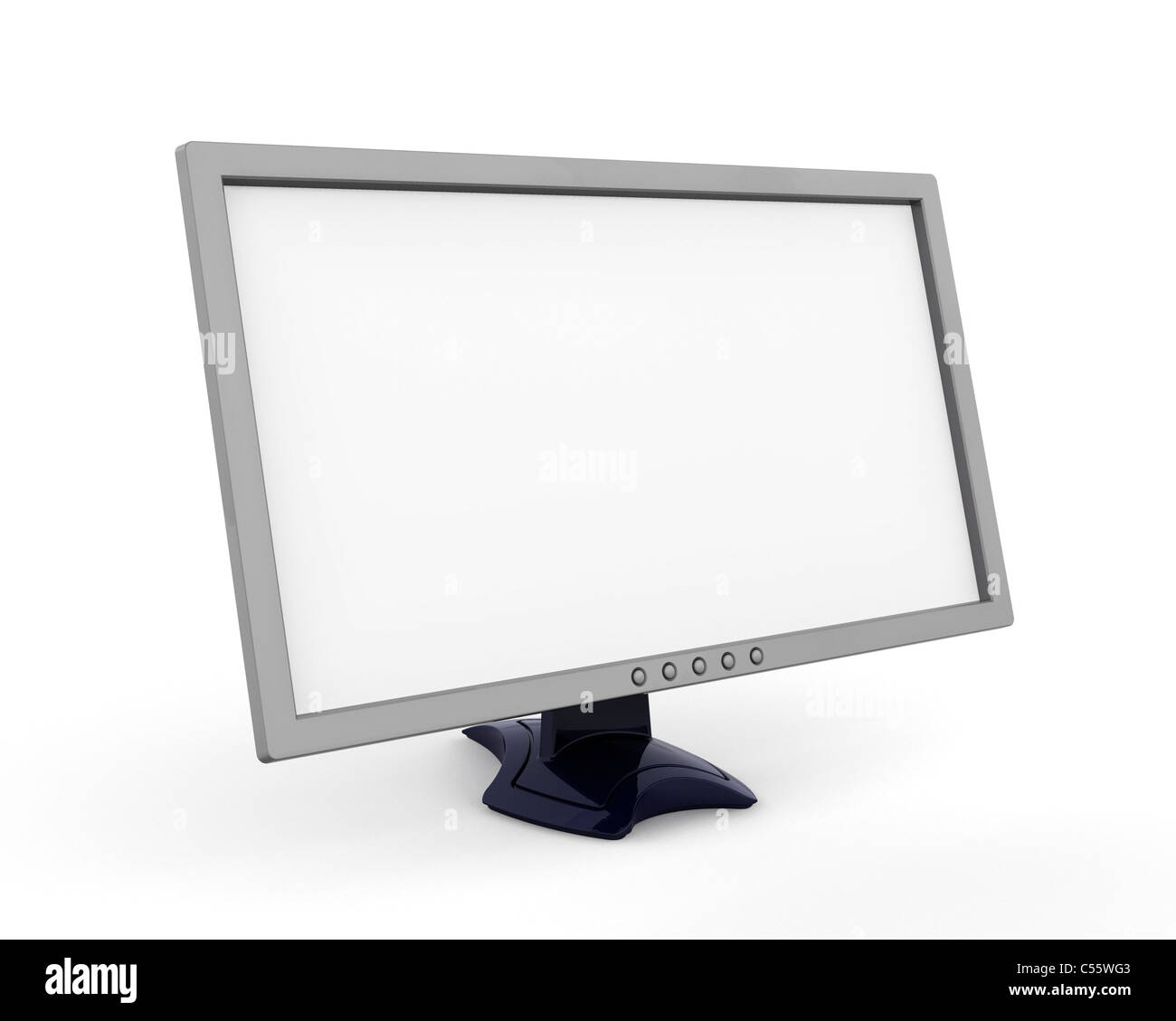 3D render of an LCD monitor Stock Photo - Alamy