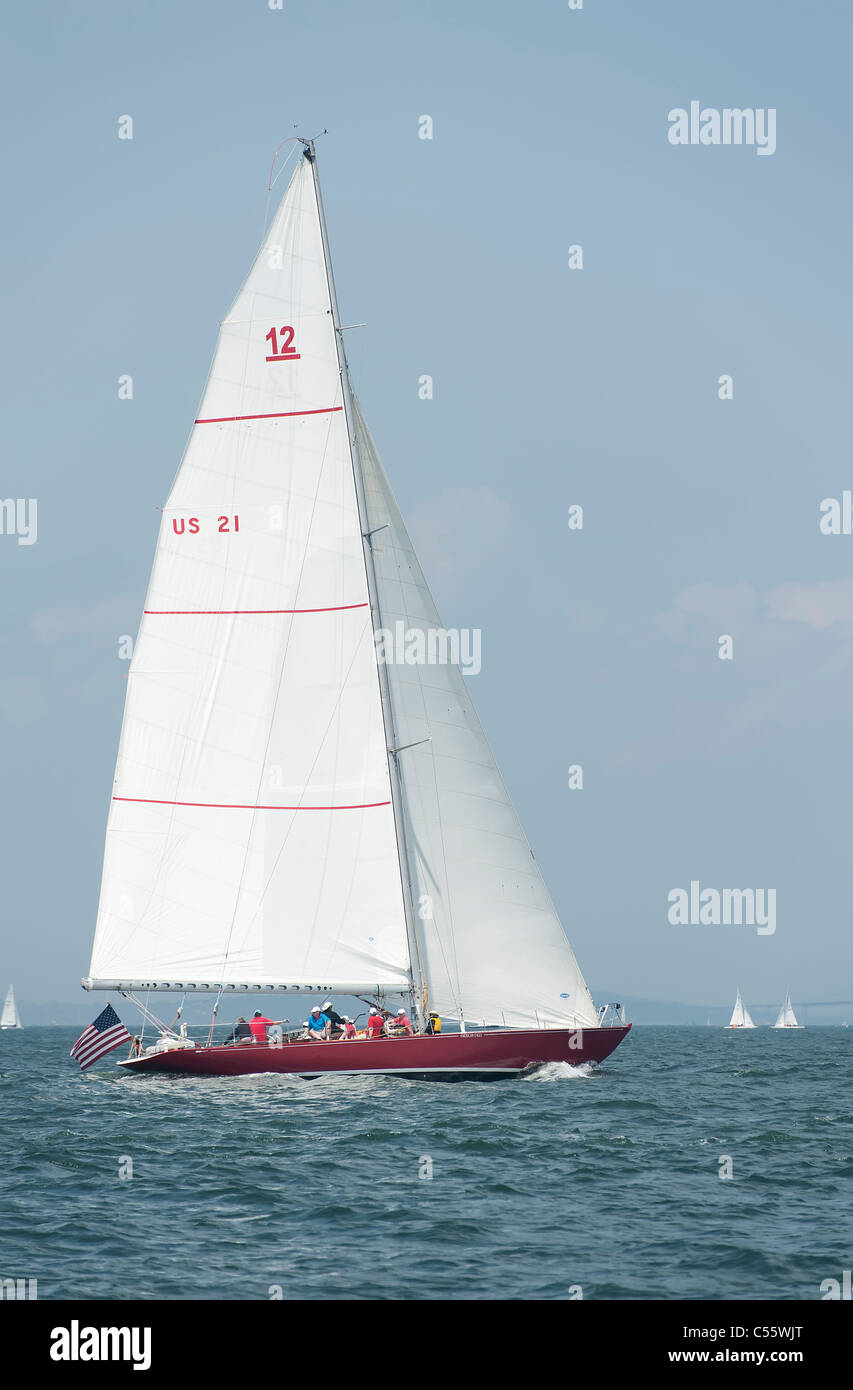 12 meter racing yacht hi-res stock photography and images - Alamy